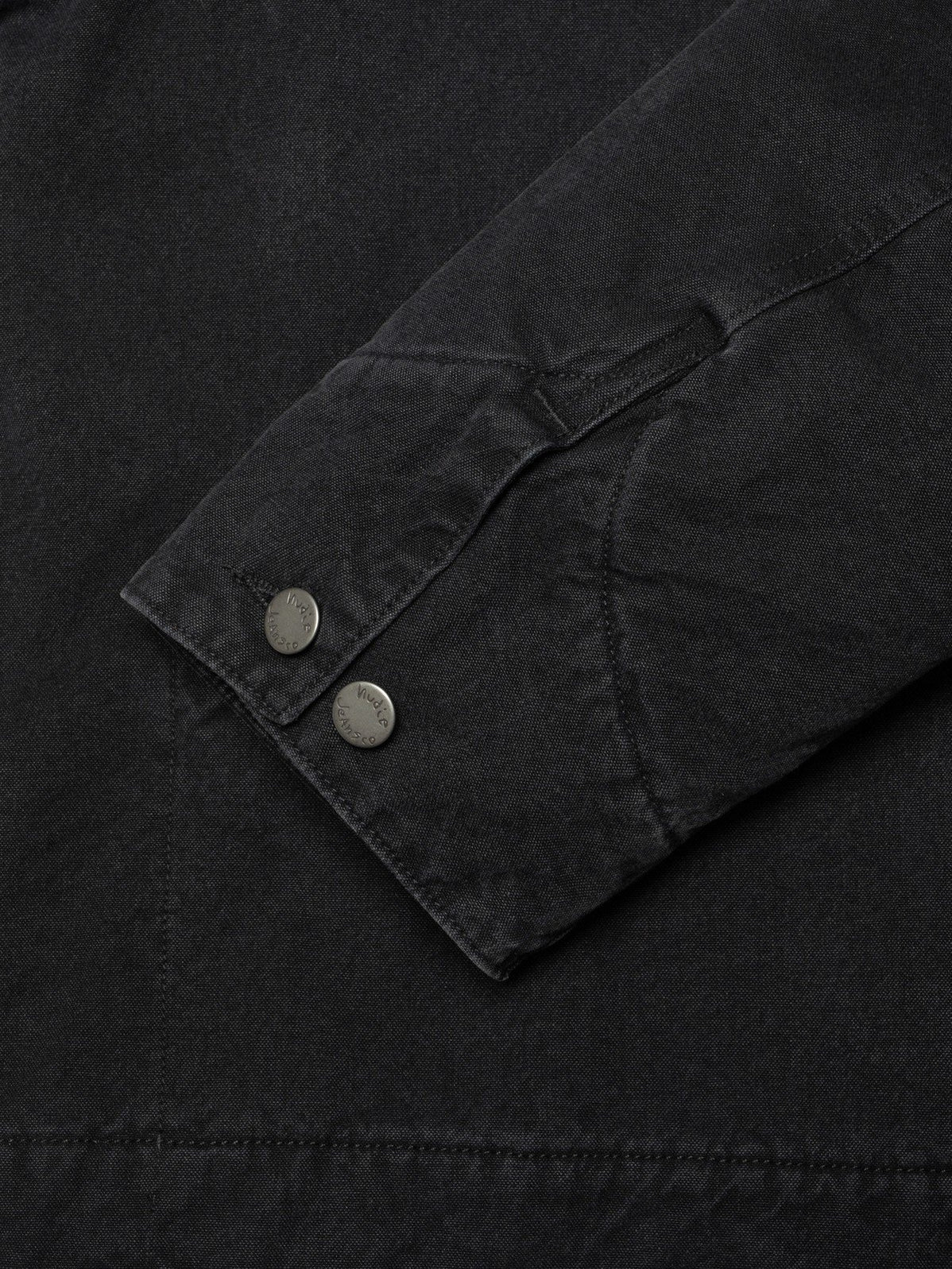 Nudie Jeans - Blake Zip Jacket - Duck Canvas Black– Dutil Denim
