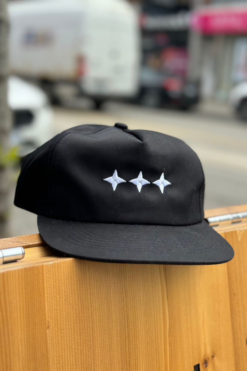 stars cap-Dutil - Stars Cap - Black-Dutil Denim