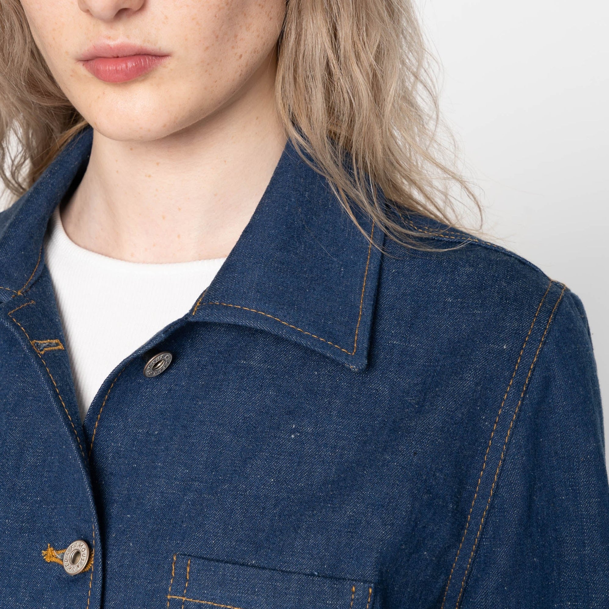 Naked & Famous - Gracie - 2x1 Dungaree Denim– Dutil Denim