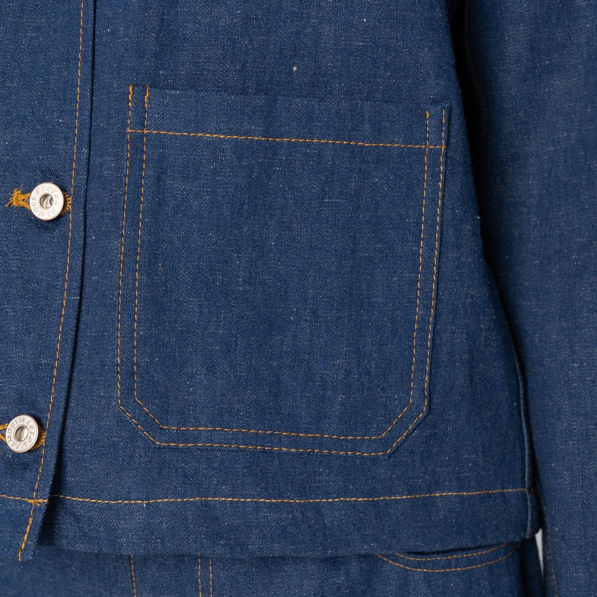 Naked & Famous - Gracie - 2x1 Dungaree Denim– Dutil Denim