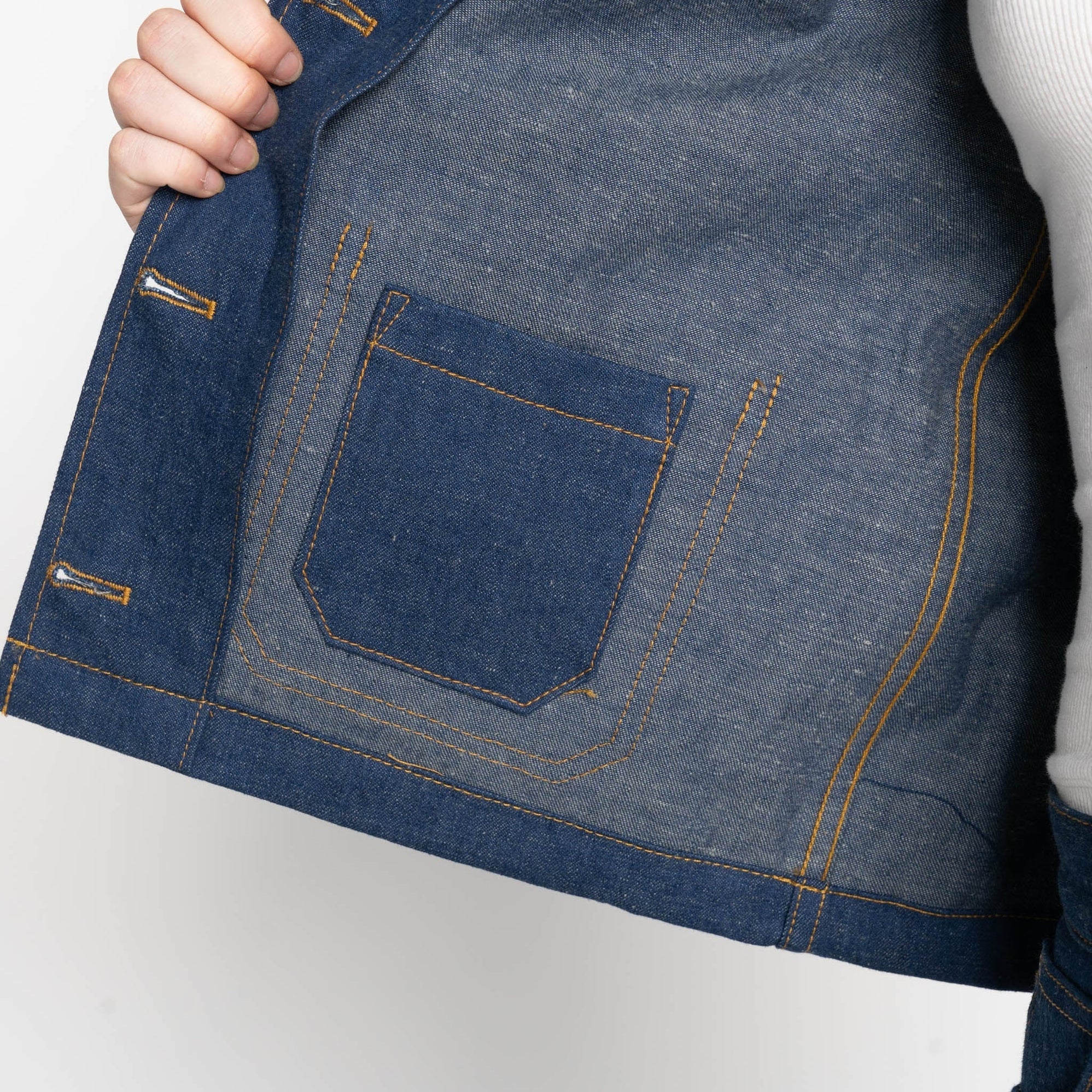 Naked & Famous - Gracie - 2x1 Dungaree Denim– Dutil Denim