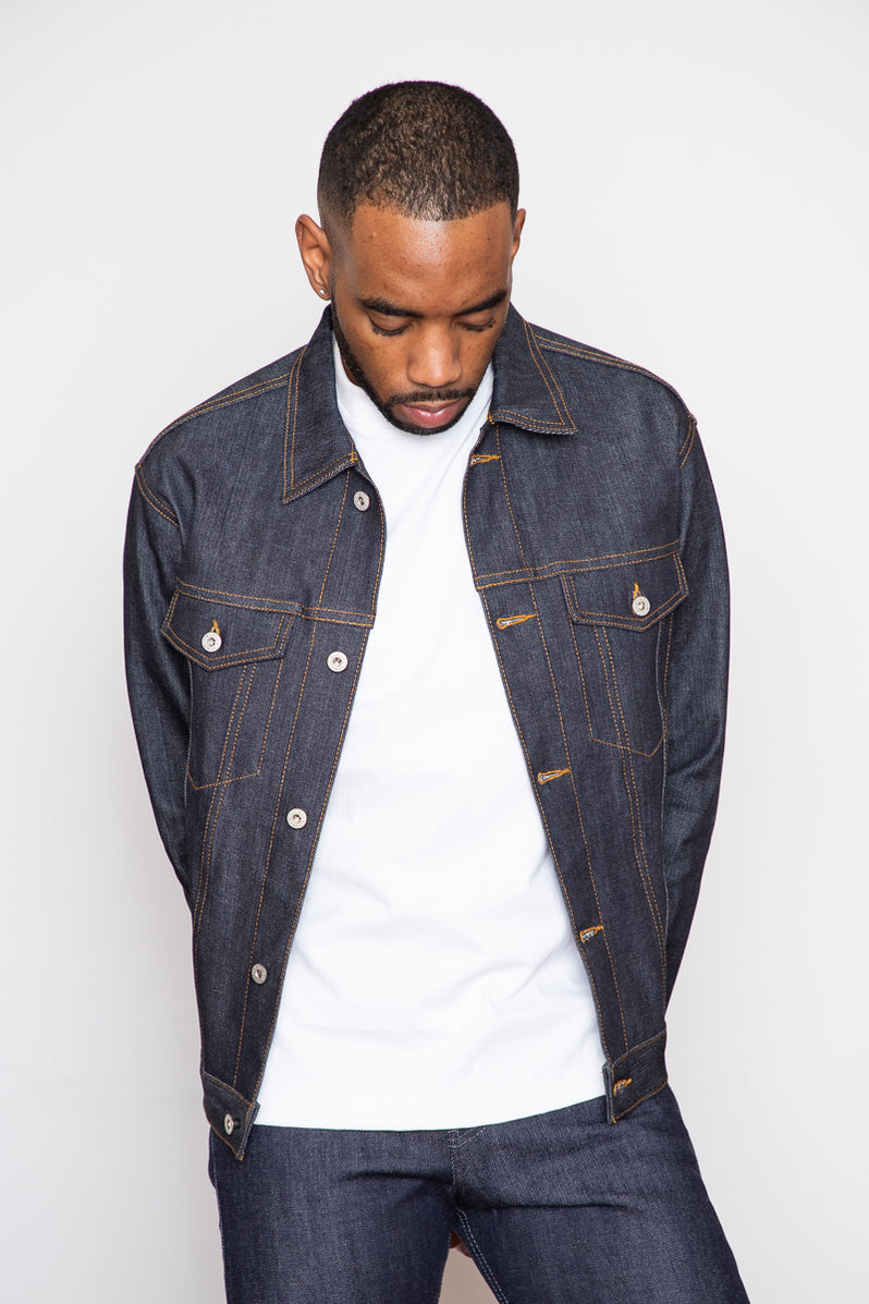 "stylish denim jackets"-Jackets 001-Dutil Denim
